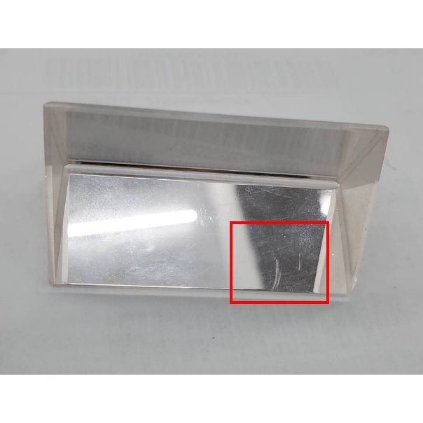 『山林電氣社』三稜鏡 MIT-PR80 折射鏡 三角棱鏡 8*2.5*2.5cm 物理教學 光學原理 光學原理 玻璃彩虹 | 蝦皮購物