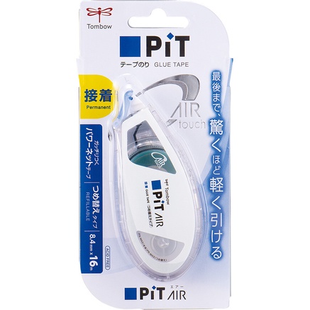 【現貨-日本TOMBOW】蜻蜓牌 Pit-Air 雙面膠 8.4mm*16m 滑行膠帶 替芯補充包 補充膠帶 | 蝦皮購物