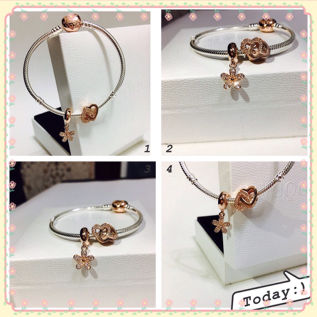 Pandora 580719 名稱:無敵魅力玫瑰金系列(現貨在台-可留言提供更清楚的實品拍照圖 -買賣更有保障) | 蝦皮購物