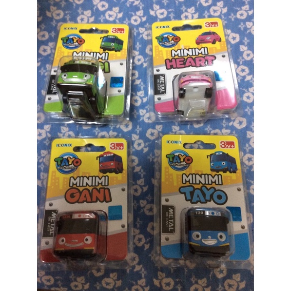 TAYO 迷你合金小巴士-小吉 瑞瑞 TAYO 小愛代 TITPO ERIC 盒損出清 | 蝦皮購物