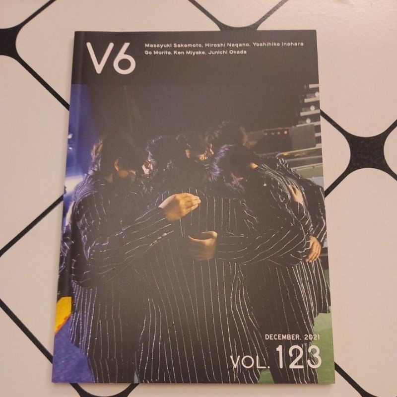 V6 FC會報VOL.123（內容非常讚！最後一本會刊，無附票卷）坂本昌行 長野博 井之原快彥 森田剛 三宅健 岡田准一 | 蝦皮購物