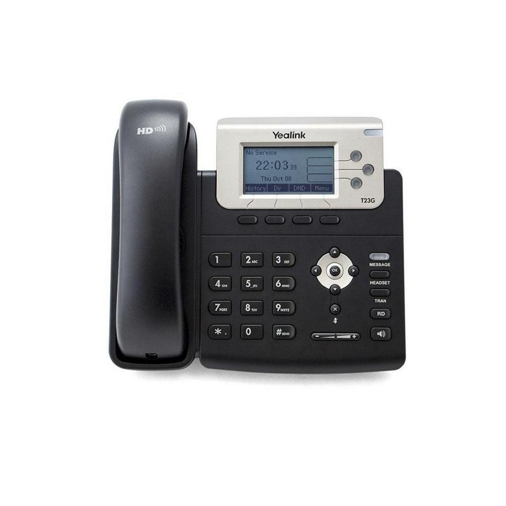 Yealink T23G Gigabit HD SIP網路電話機VoIP Phone IP PBX雲端總機電話 IP電話 | 蝦皮購物