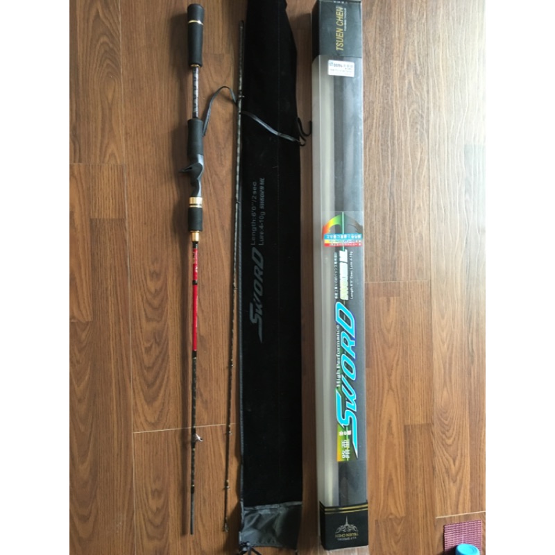九成新 釣魚竿 路亞竿SW-602 ML (4-10kg) 槍柄 只使用三次 限桃園面交 不含運費 | 蝦皮購物
