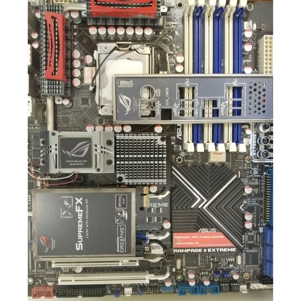 ASUS 華碩 Rampage II Extreme 主機板 X58 | 蝦皮購物