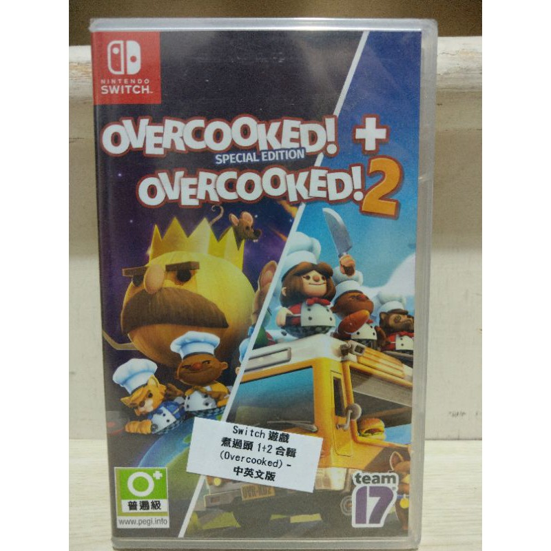 全新 Switch NS 煮過頭 1+2 合集 Overcook | 蝦皮購物