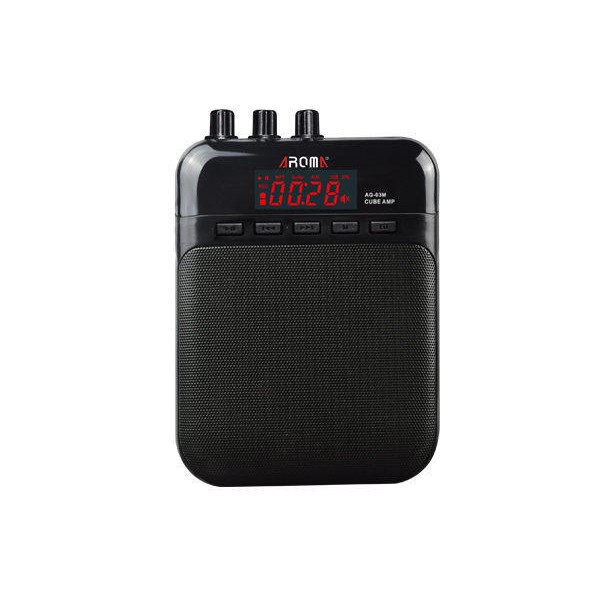 【筌曜樂器】AROMA AG-03M 隨身音箱 小音箱 迷你音箱 電吉他音箱 5W AG03 AG03M 方便攜帶MP3 | 蝦皮購物