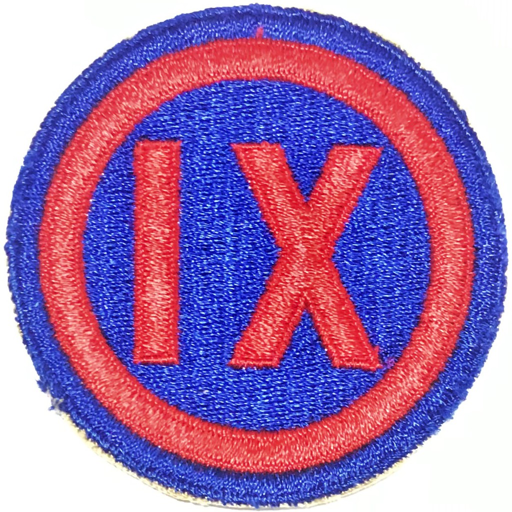 美軍公發 二戰 ARMY 陸軍 IX Corps 第九軍 臂章 全新 | 蝦皮購物