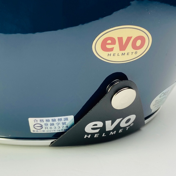 EVO CA310M CA310L 精裝銀邊安全帽 騎士帽 三扣式 金屬插扣 【智同官方旗艦店】 | 蝦皮購物