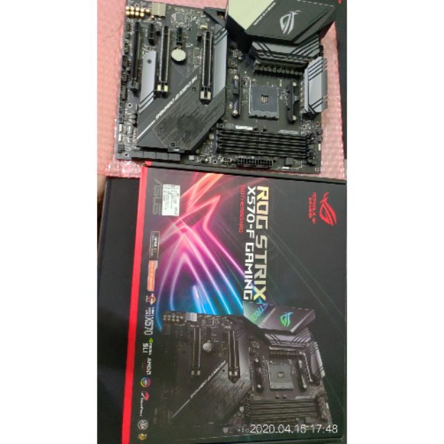 Asus ROG X570F gaming（圖8）能正常使用 保內 | 蝦皮購物