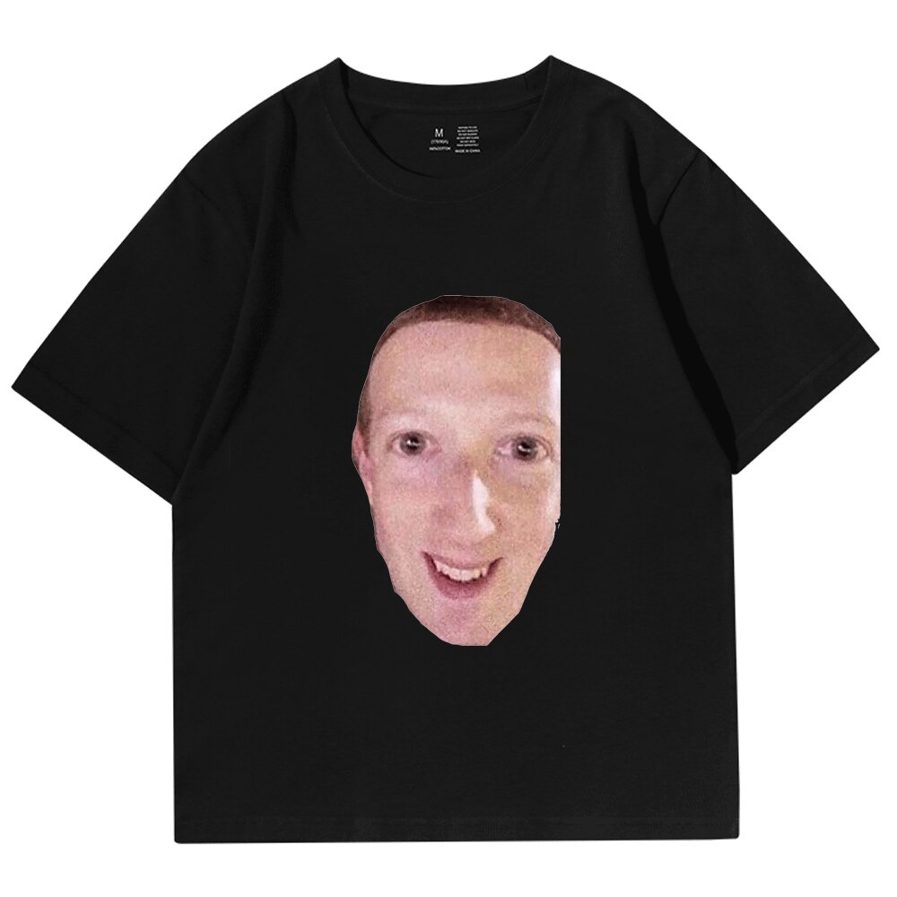 被詛咒的 Zucc T 恤純棉 Tshiert Cursed Meme Facebook Meme Mark Zucke | 蝦皮購物