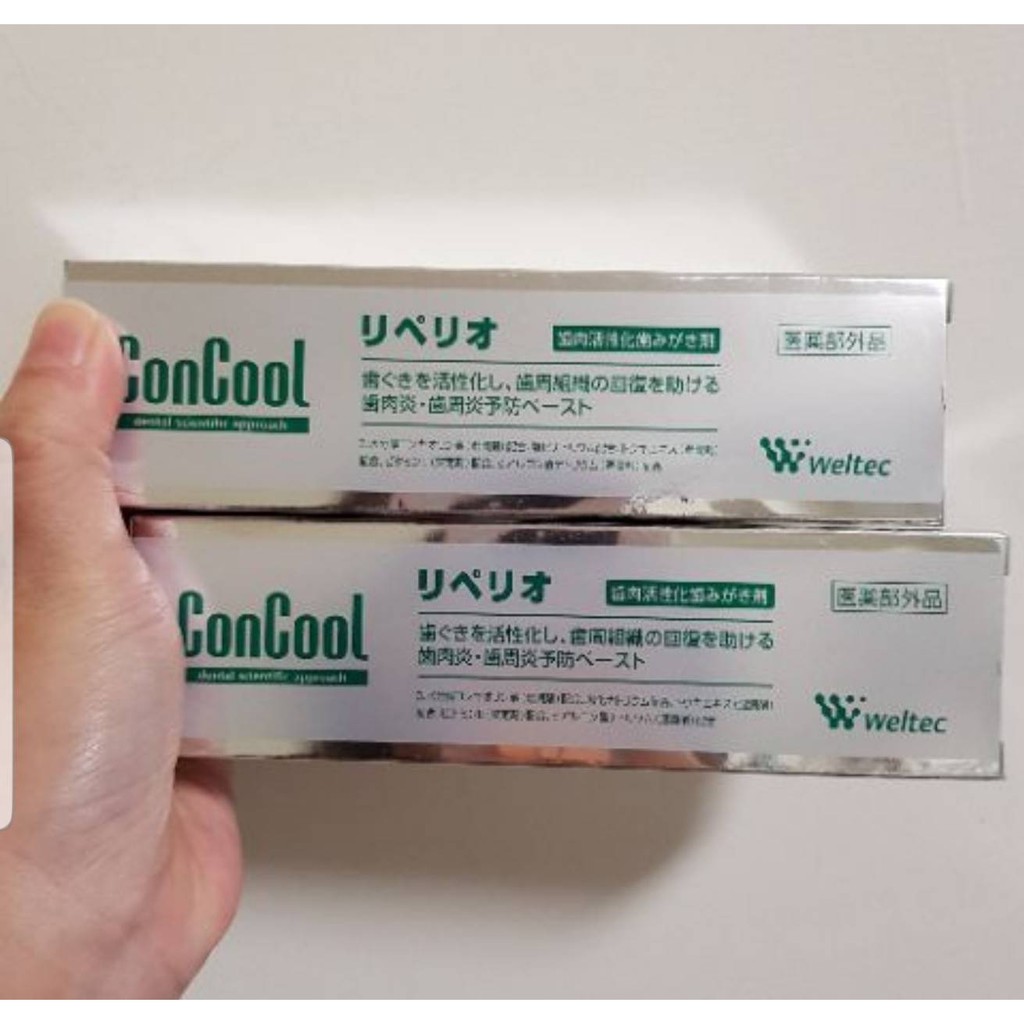 ConCool Weltec 牙齦護理 牙膏 80g 現貨 | 蝦皮購物