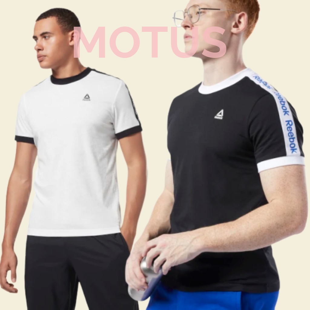 Motus| Reebok 串標短T 黑 白 TE BL SS GRAPHIC TE FI1933 FI1932 | 蝦皮購物