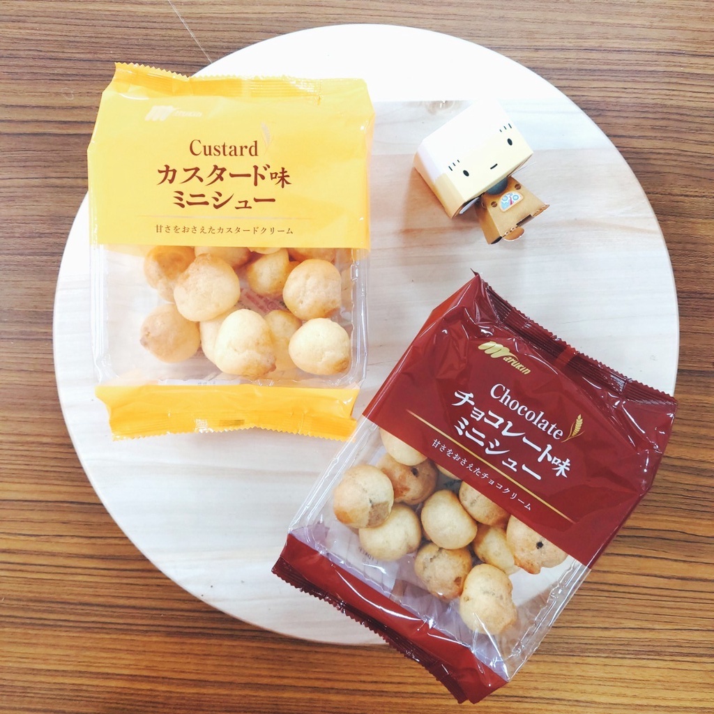 免運 現貨 快速出貨 日本 丸金 Marukin 卡士達泡芙 巧克力泡芙 可可泡芙 奶油泡芙 丸金泡芙 63g | 蝦皮購物