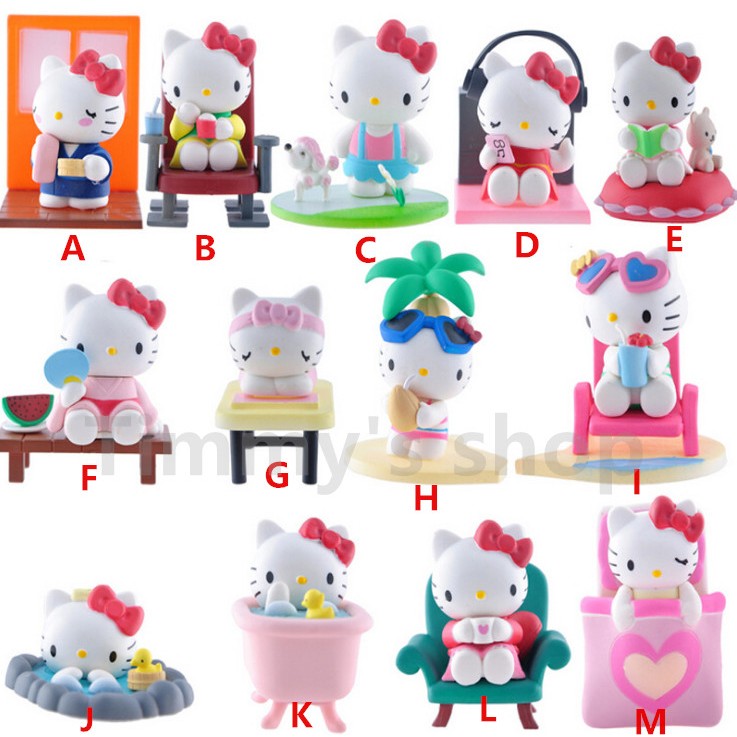 Hello Kitty Relax 全11種+2種隱藏版 場景 盒裝 | 蝦皮購物
