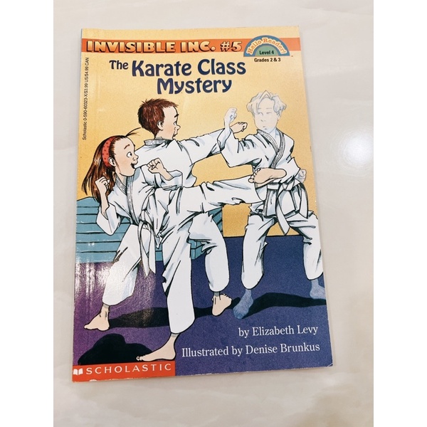 The karate class mystery 英文繪本/橋樑書/外文書/二手書 | 蝦皮購物