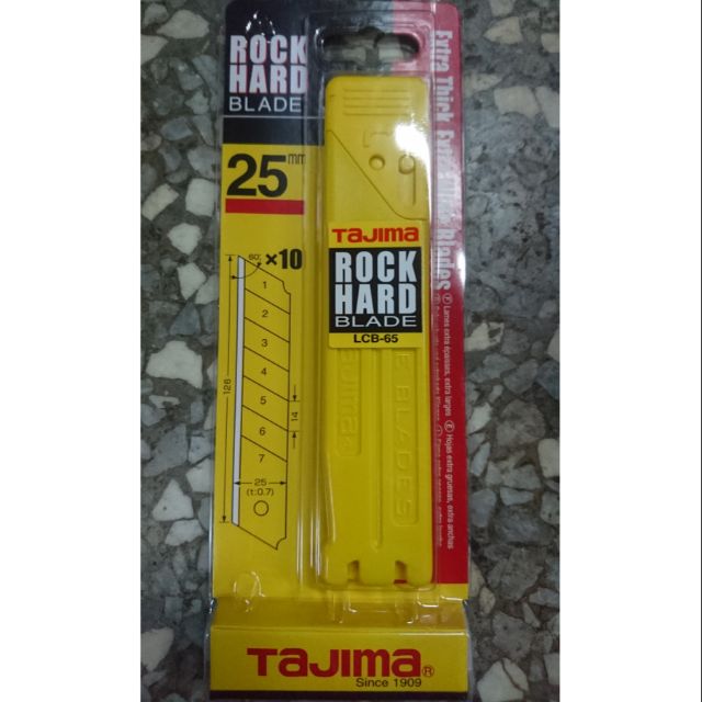 含稅價_TAJIMA 田島 LCB-65 美工刀片 替刃 寬版 | 蝦皮購物