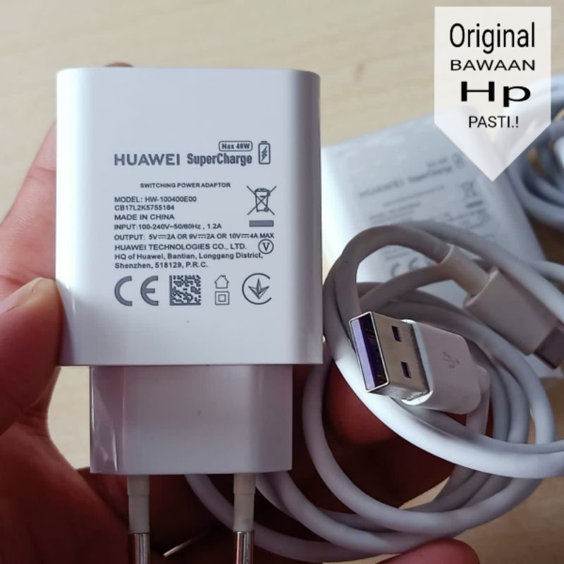 充電器華為 P30 Pro 40w SUPER CHARGE 原裝 100 Hp | 蝦皮購物
