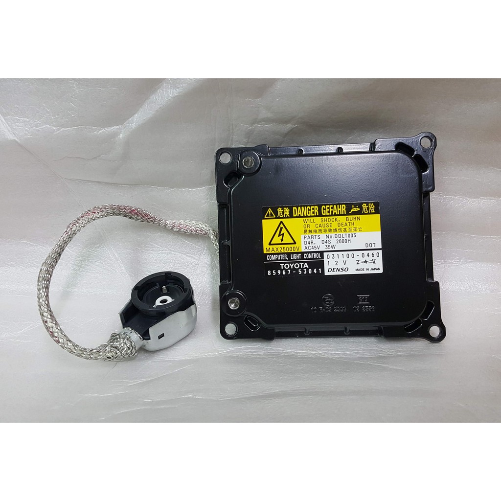 台灣現貨 日本Koito Denso 製 TOYOTA LEXUS 正廠 D4S D4R 純正原廠 HID 安定器 | 蝦皮購物
