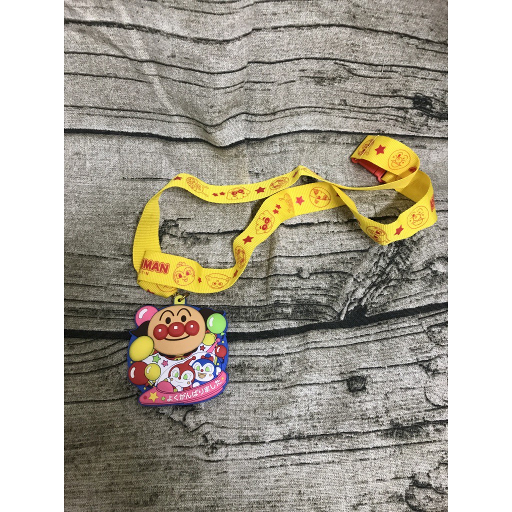 『現貨』日本🏅 麵包超人 獎牌 🏅 好寶寶 獎勵 頒獎 鑰匙圈 吊飾 獎賞 絕版 非賣品 限量 掛繩 可掛 蝦皮購物