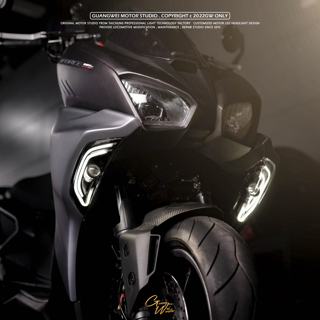 【台中光葳】FORCE2.0 CTH前方向燈 Force 2.0 F2 前方向燈 整合式方向燈 霧燈 | 蝦皮購物