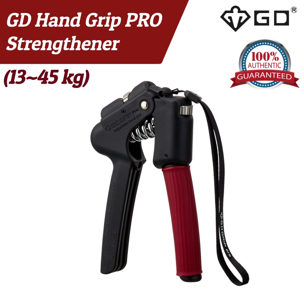 優質 GD Hand Grip PRO Strengthener Gripper (高級可調節手柄, 用於力量訓練) 手 | 蝦皮購物