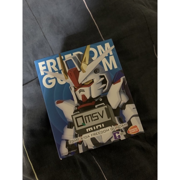 全新 ️自由鋼彈盲盒QMSV Mini freedom gundam 自由高達 盒玩 winter color | 蝦皮購物