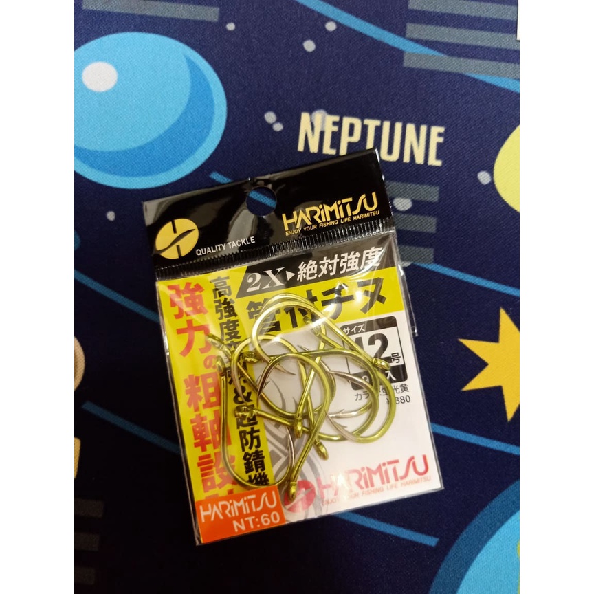 【Fishing Boy 魚小子】HARIMITSU 2X強力管付千又 管付千又鉤 2倍強度 | 蝦皮購物