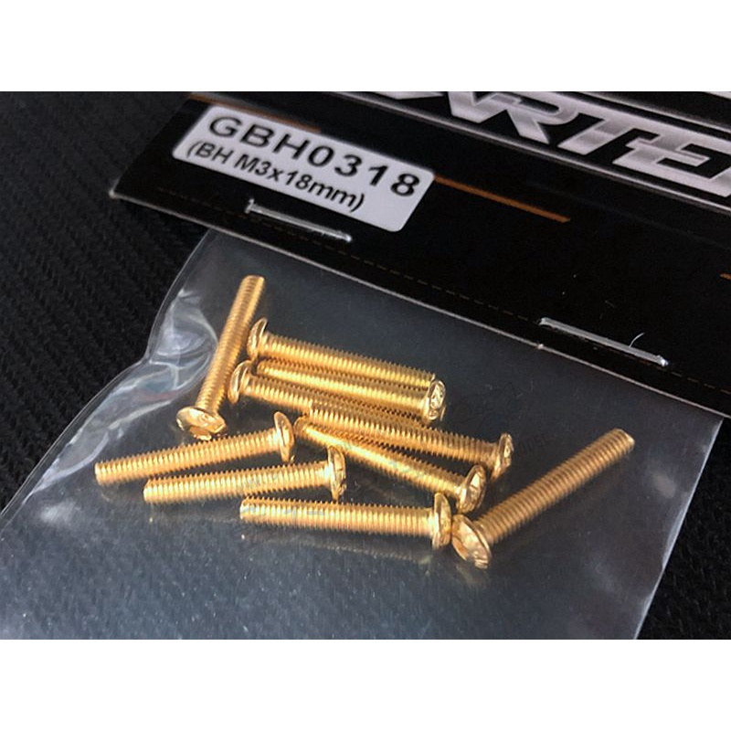 CARTEN黃金版 M3 x 18 mm 內六角 半圓頭 螺絲 車 船 飛機 直昇機 多軸 GBH0318 MIT台灣生 | 蝦皮購物