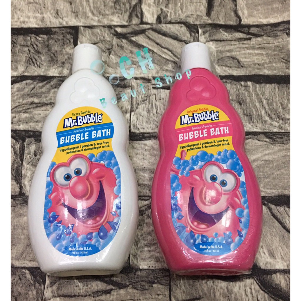 美國 泡泡先生 Mr.Bubble 泡泡沐浴乳 473ml - 原始配方 溫和低敏配方 泡泡浴 泡澡 | 蝦皮購物