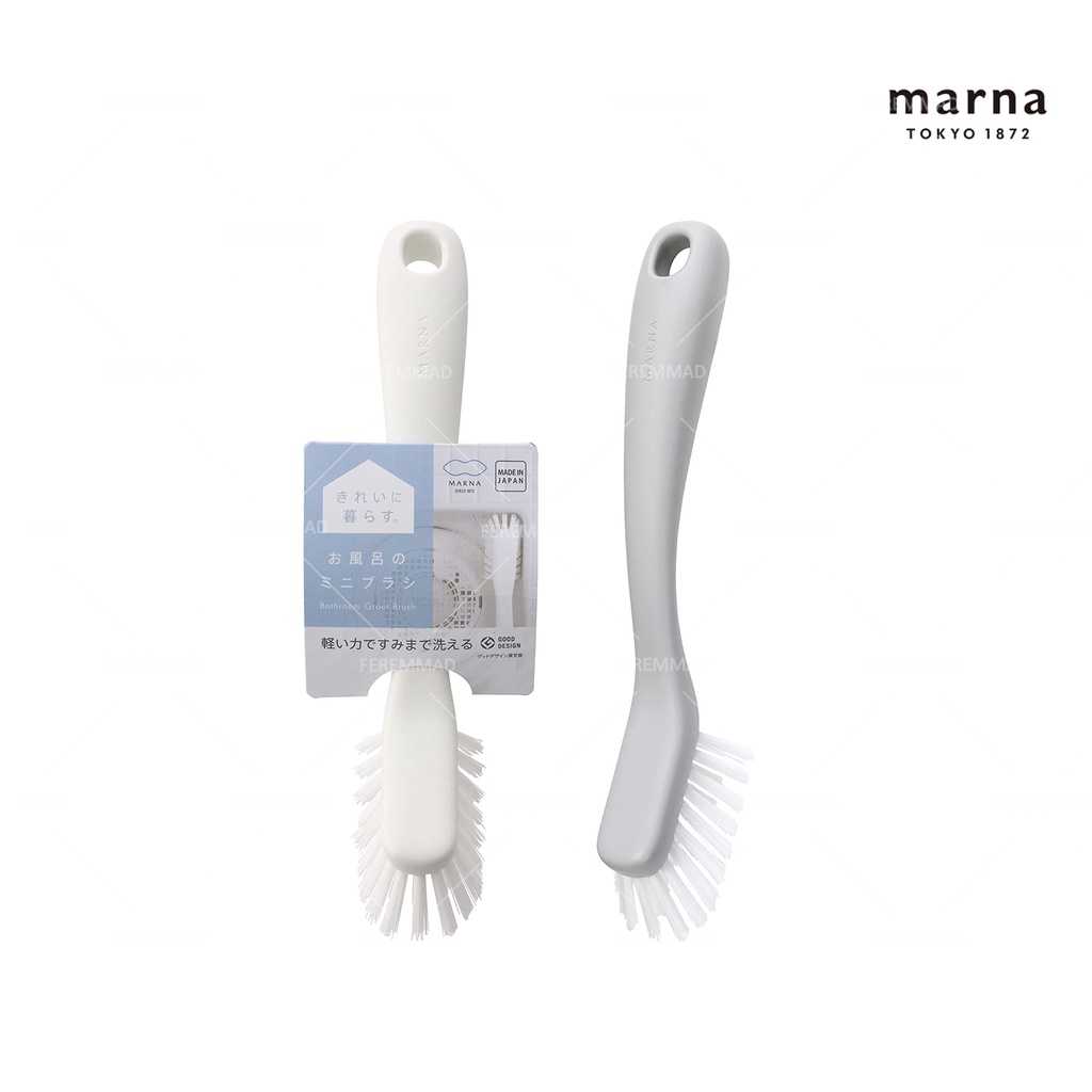 [FMD][現貨] 日本 marna 浴室 洗手台 排水孔 清潔刷 白色 灰色 日本製 | 蝦皮購物