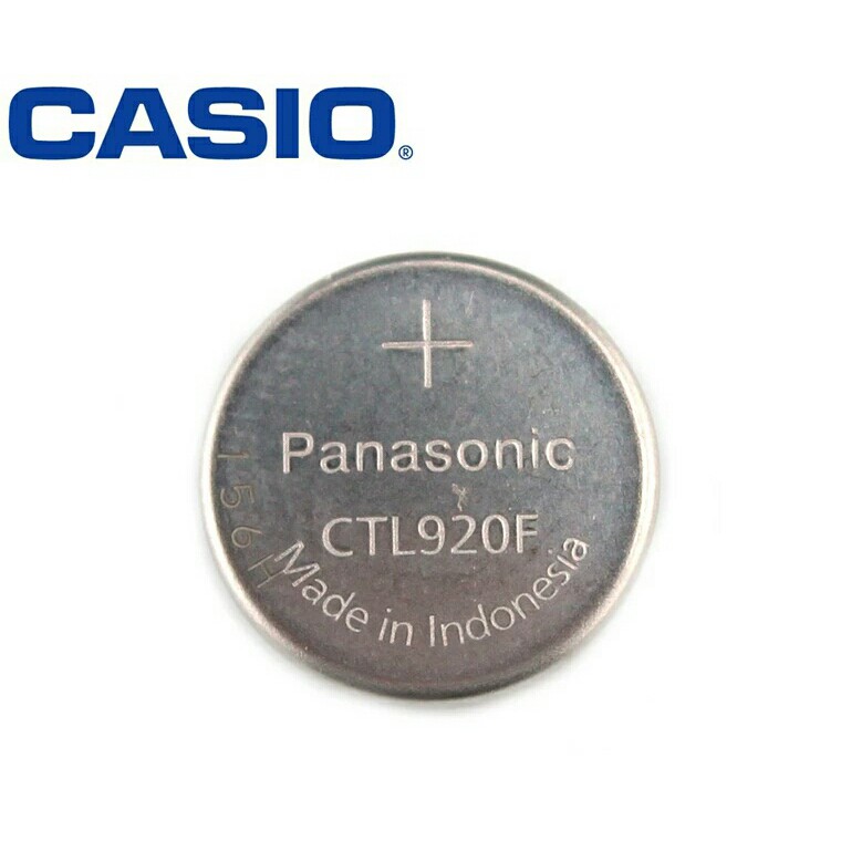 Panasonic CTL920F 光動能電池,適 卡西歐CASIO太陽能手錶 電子錶/充電式,CTL920 | 蝦皮購物