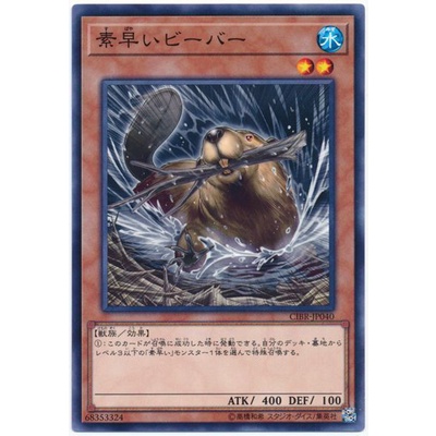 [福順遊戲卡鋪] 現貨 遊戲王 1002 CIBR-JP040 迅捷河狸 隱普 | 蝦皮購物