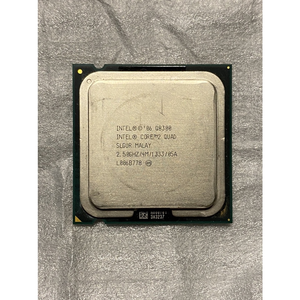 Intel Q8300 CPU 4核4緒 775腳位 | 蝦皮購物