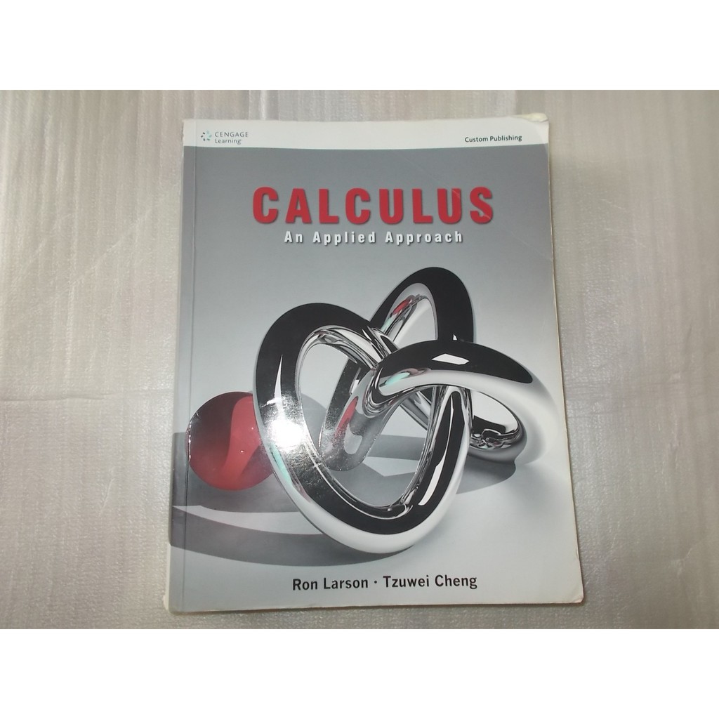 calculus an applied approach 2014年版 內有折頁部份頁面有筆記 保存良好八成以上新 | 蝦皮購物