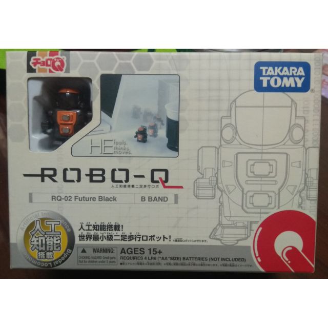 Robo-Q [TAKARA TOMY]阿Q遙控機器人 自動感應不撞壁 還會走迷宮 百貨玩具 極新 | 蝦皮購物