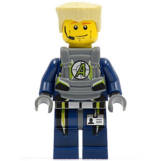 玩樂趣 LEGO樂高 8967 特工系列 Agent Swipe 二手人偶 agt021 | 蝦皮購物