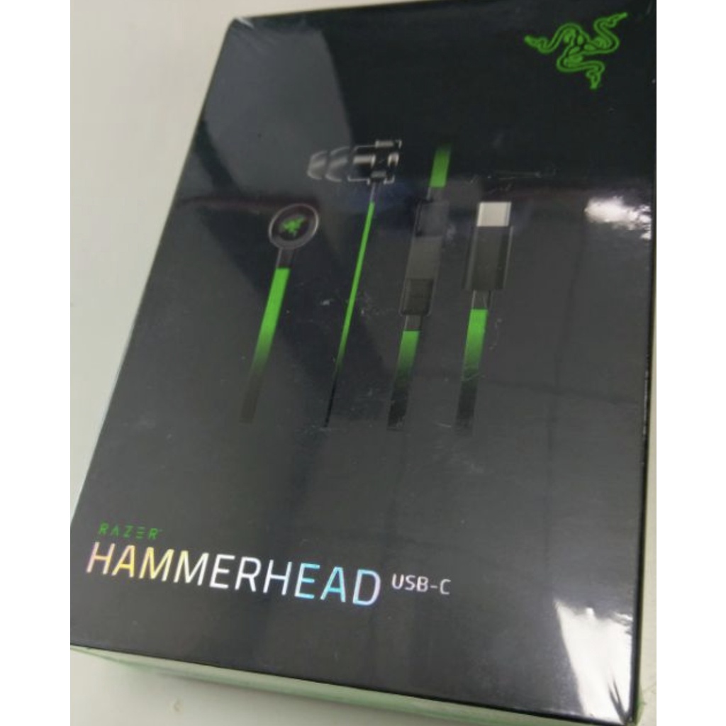 [原廠][全新] Razer 雷蛇耳機 HAMMERHEAD USB-C DAC (戰鎚狂鯊) | 蝦皮購物