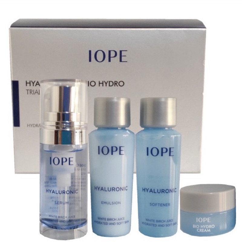 艾諾碧 IOPE 超導水感玻尿酸潤澤旅行4件組/保養組 | 蝦皮購物