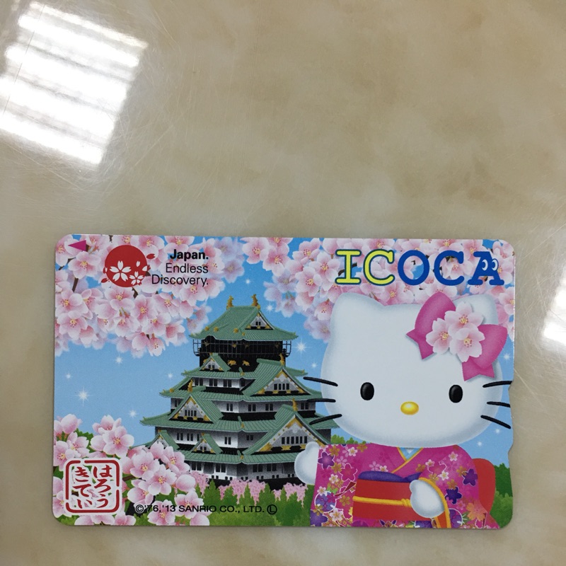 《現貨可刷卡》ICOCA 卡 hello kitty版 關西大阪可用3/3後出貨 | 蝦皮購物