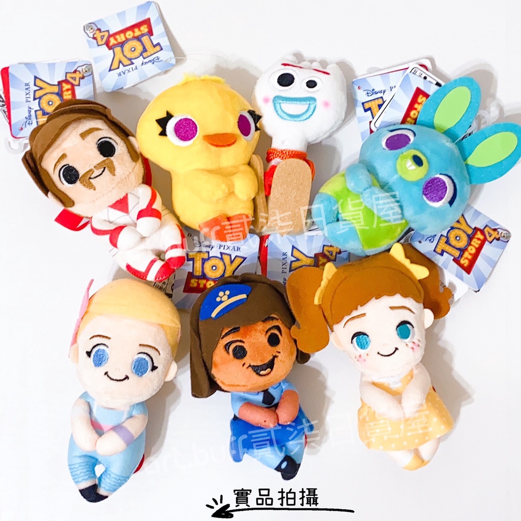 現貨ᴶᴾ🌸日本迪士尼坐姿娃娃 TAKARA TOMY 玩具總動員 Toy4 玩偶 鴨霸/兔崽子/吱吱妹/牧羊女/卡蹦公爵 | 蝦皮購物