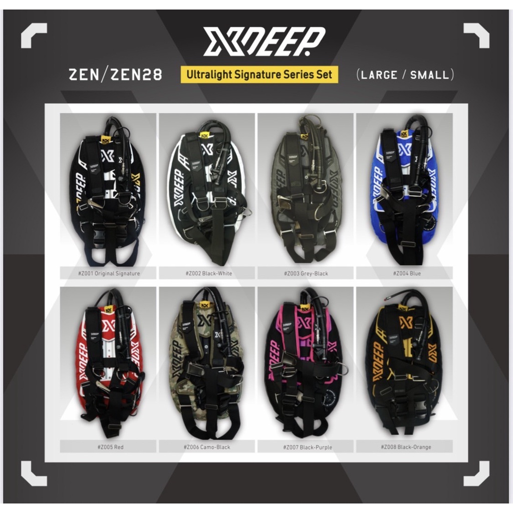 XDEEP NX ZEN BCD (豪華版繡字) 台灣潛水 | 蝦皮購物
