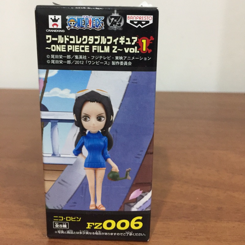 【神樂玩具】日版 全新未拆 WCF 劇場版 FILM Z VOL.1 FZ006 羅賓 | 蝦皮購物