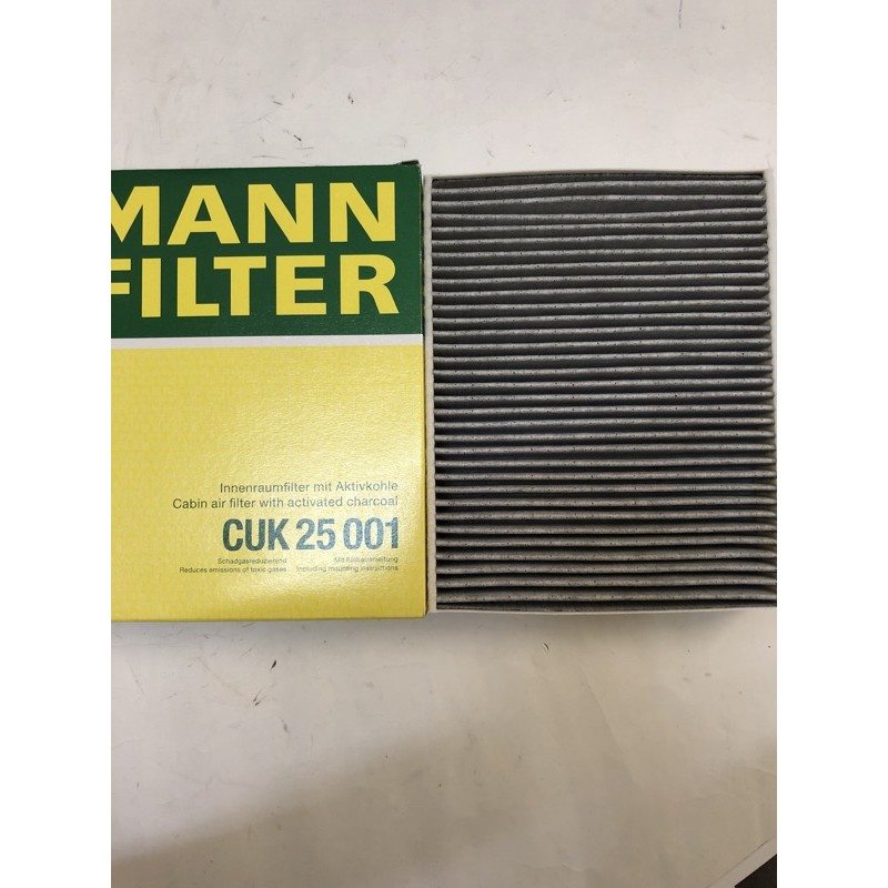 BMW CUK25001 MANN 冷氣濾網 風箱空氣心 F20/F22/F30/F80/F34/F32 | 蝦皮購物