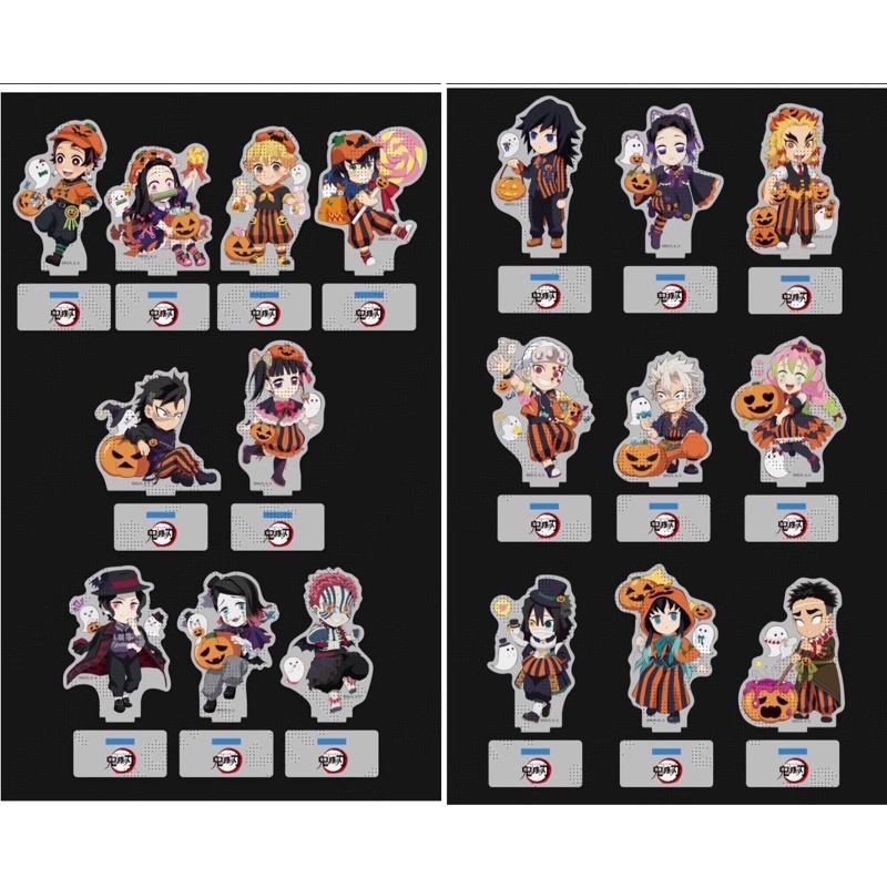 日版現貨 全新 鬼滅之刃 ufotable 2021 萬聖節 A組 B組 壓克力 立牌 | 蝦皮購物