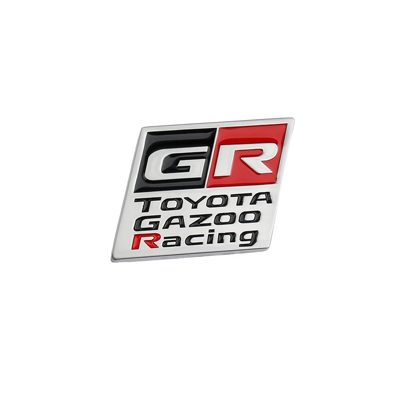 1 3d Metal GR TOYOTA GAZOO Racing Logo 汽車後備箱貼紙格柵標誌貼花徽章 For | 蝦皮購物
