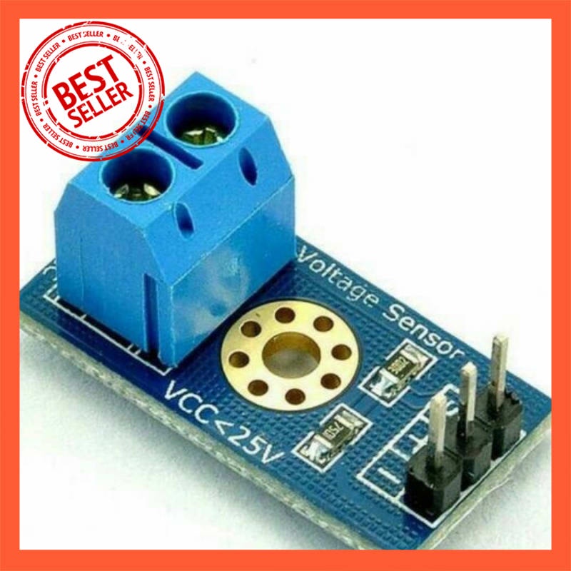 用於 arduino 的電壓傳感器電壓模塊 DC 025v | 蝦皮購物
