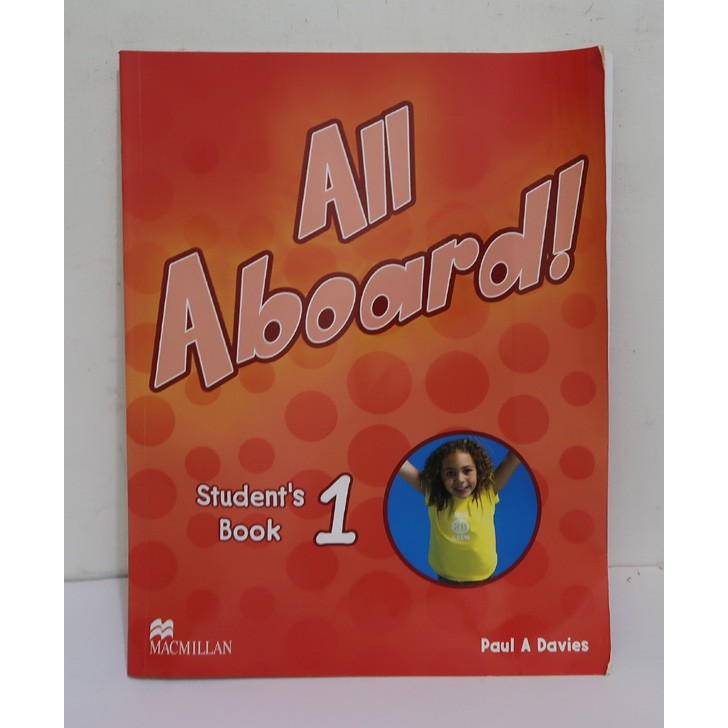 All Aboard！ Student's Book 1-Paul A Davies│Macmillan(未書寫) | 蝦皮購物