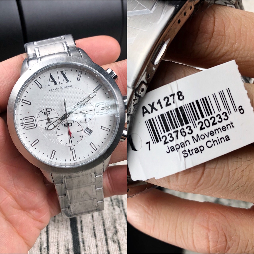 Armani Exchange AX 阿曼尼 手錶 機械錶 三眼 鋼錶帶 多款可挑 皮錶 | 蝦皮購物