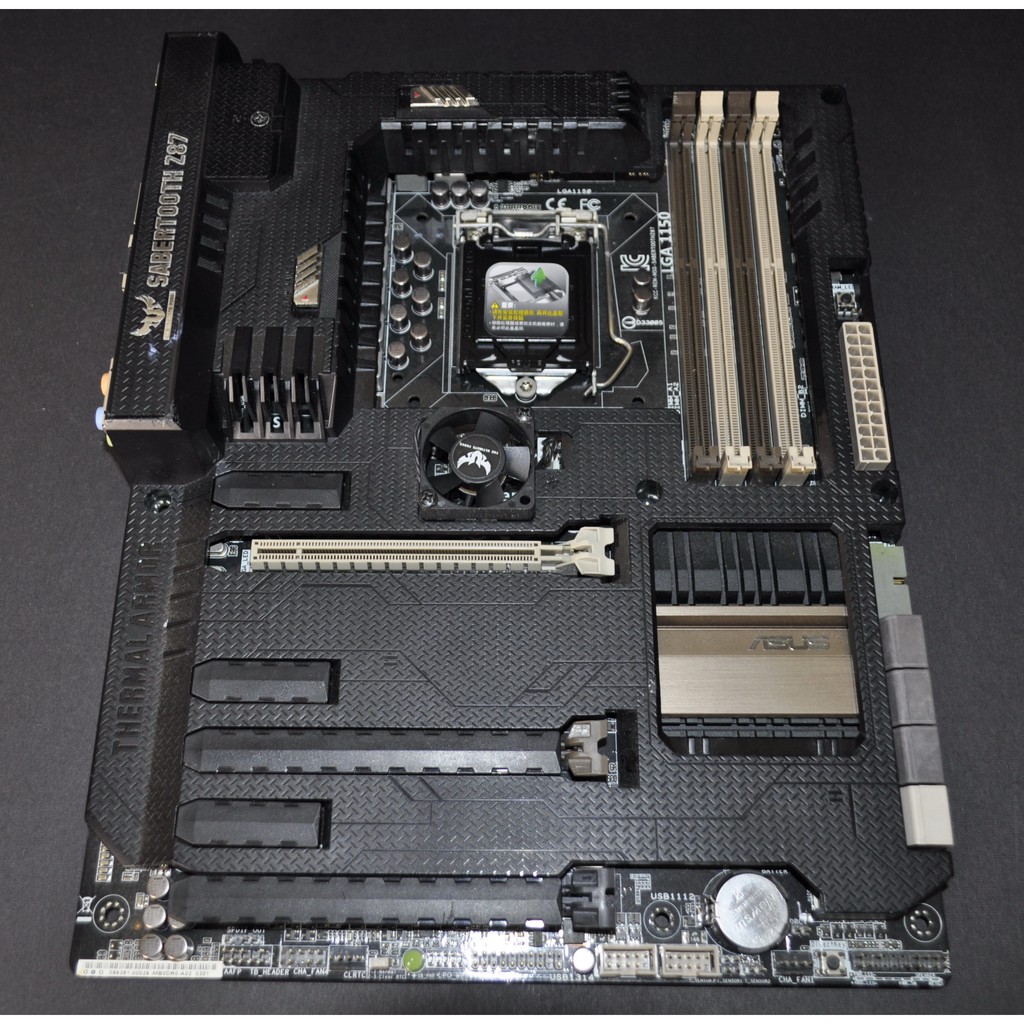 華碩軍規Sabertooth Z87 (1150 DDR3 SATA3 USB3.0 PCIe3.0 HDMI/DP) | 蝦皮購物