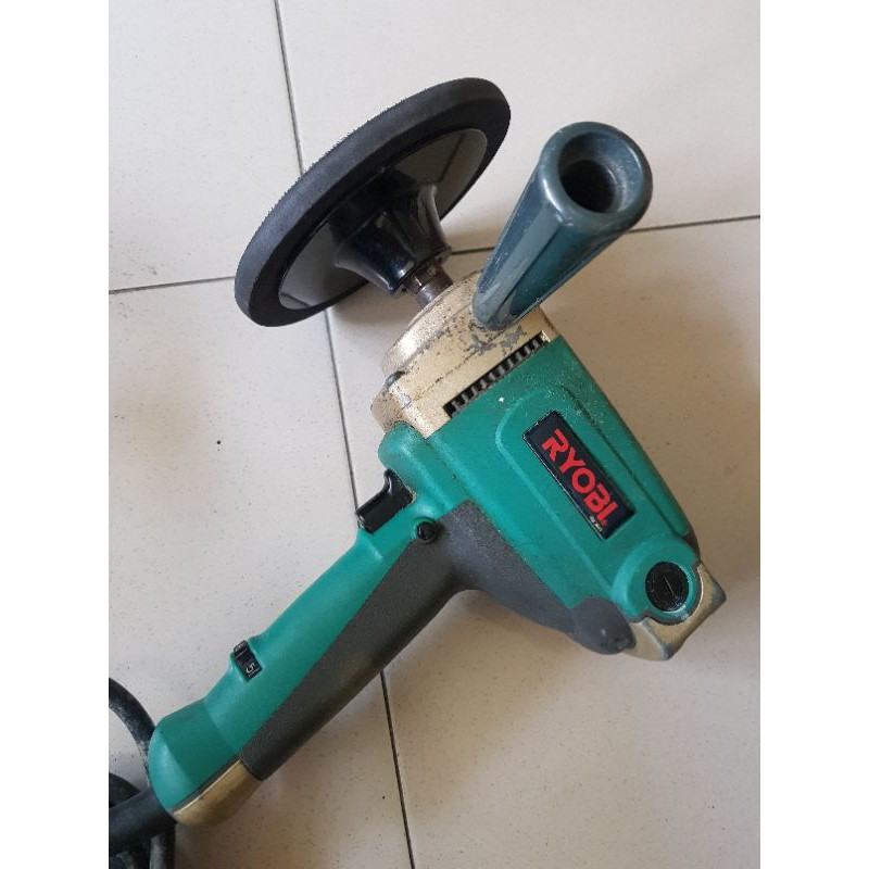 RYOBI PE-2200 六段變速 汽車 打蠟機 拋光機 送吸盤 | 蝦皮購物